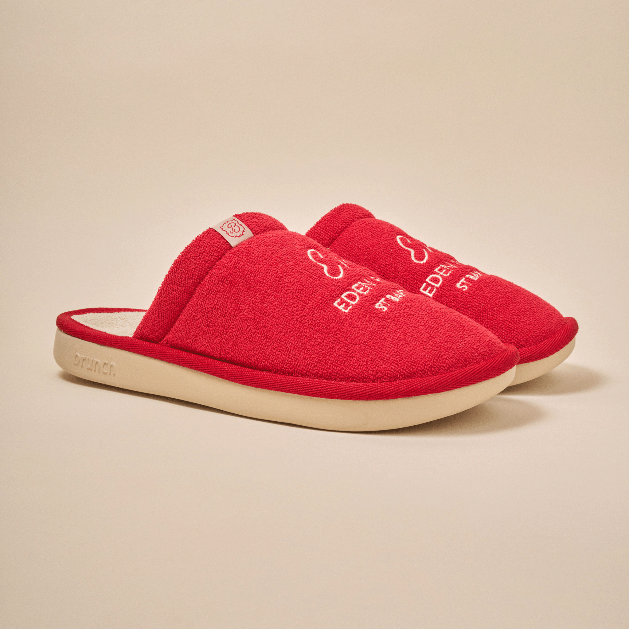 Eden Rock St Barths Brunch | Hotel Inspired Slipper | Brunch Slippers